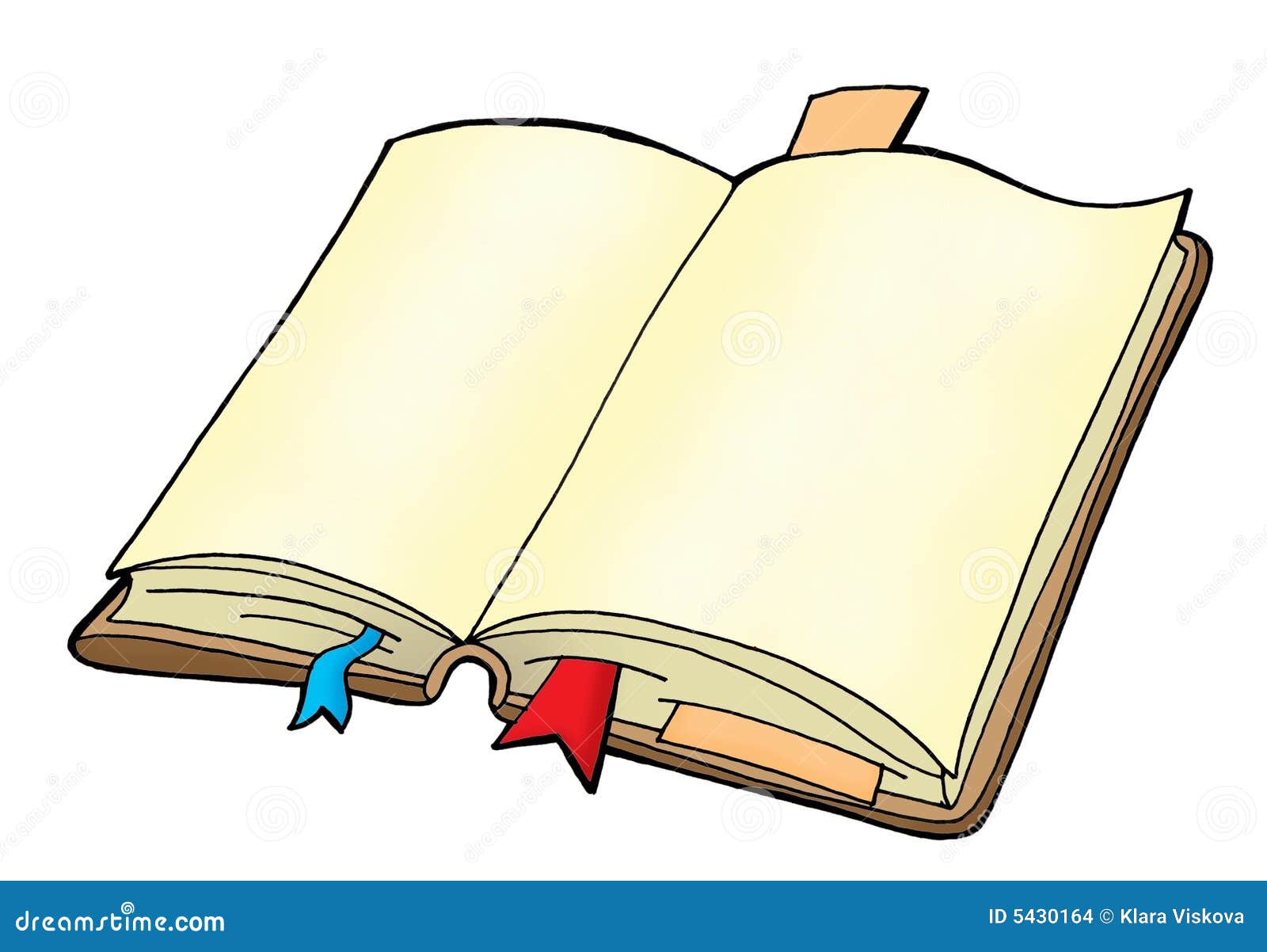 Open boek stock illustratie. Illustration of tekst, informatie - 5430164