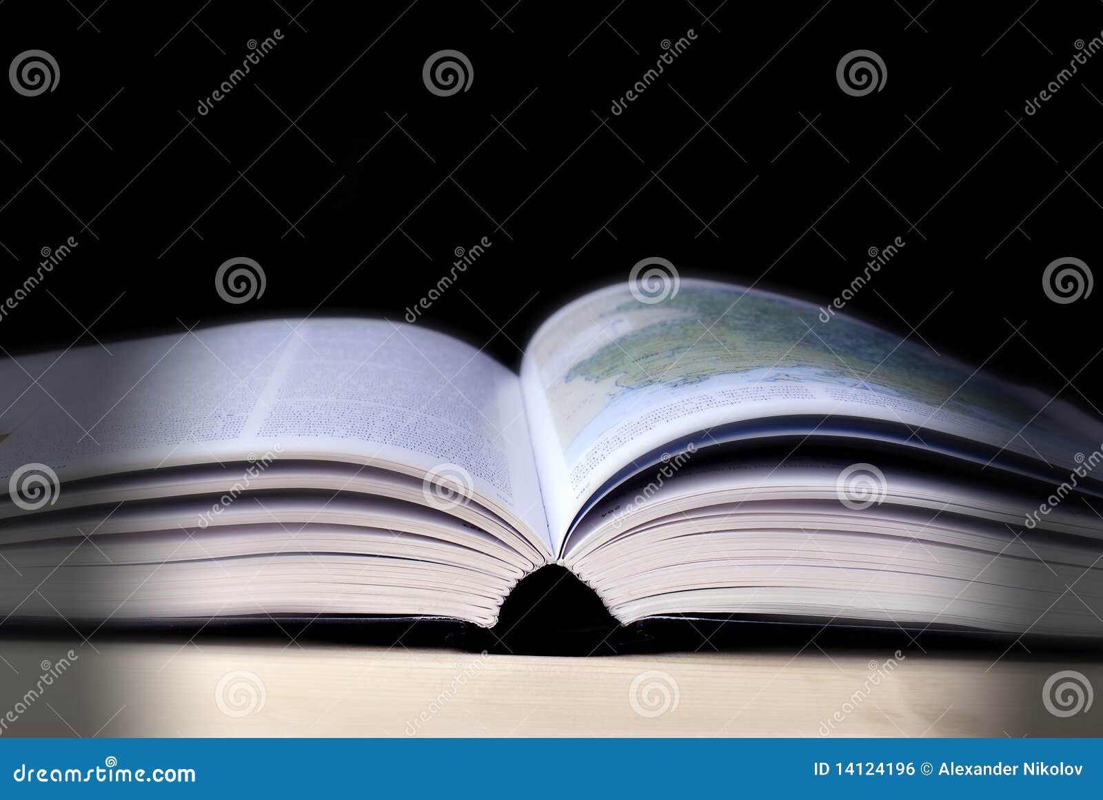 Open book stock photo. Image of isolated, textbook, details - 14124196