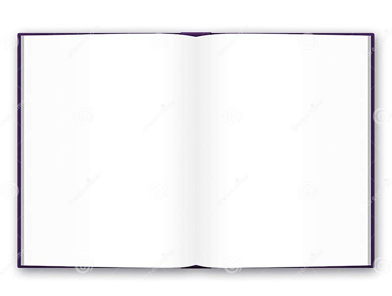 Open book stock illustration. Illustration of purple - 14670572