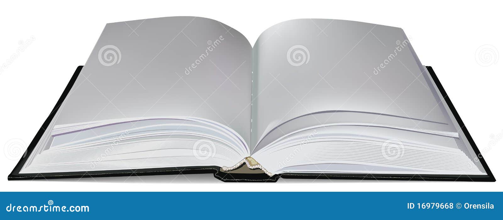 Open book stock illustration. Illustration of book, white - 16979668