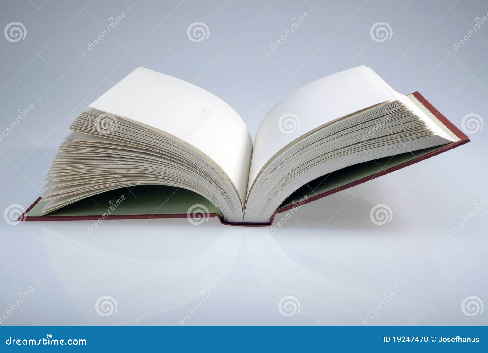 Open book stock photo. Image of white, plain, hardcover - 19247470