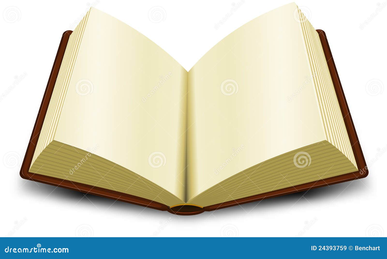 Open Book stock vector. Illustration of open, writing - 24393759
