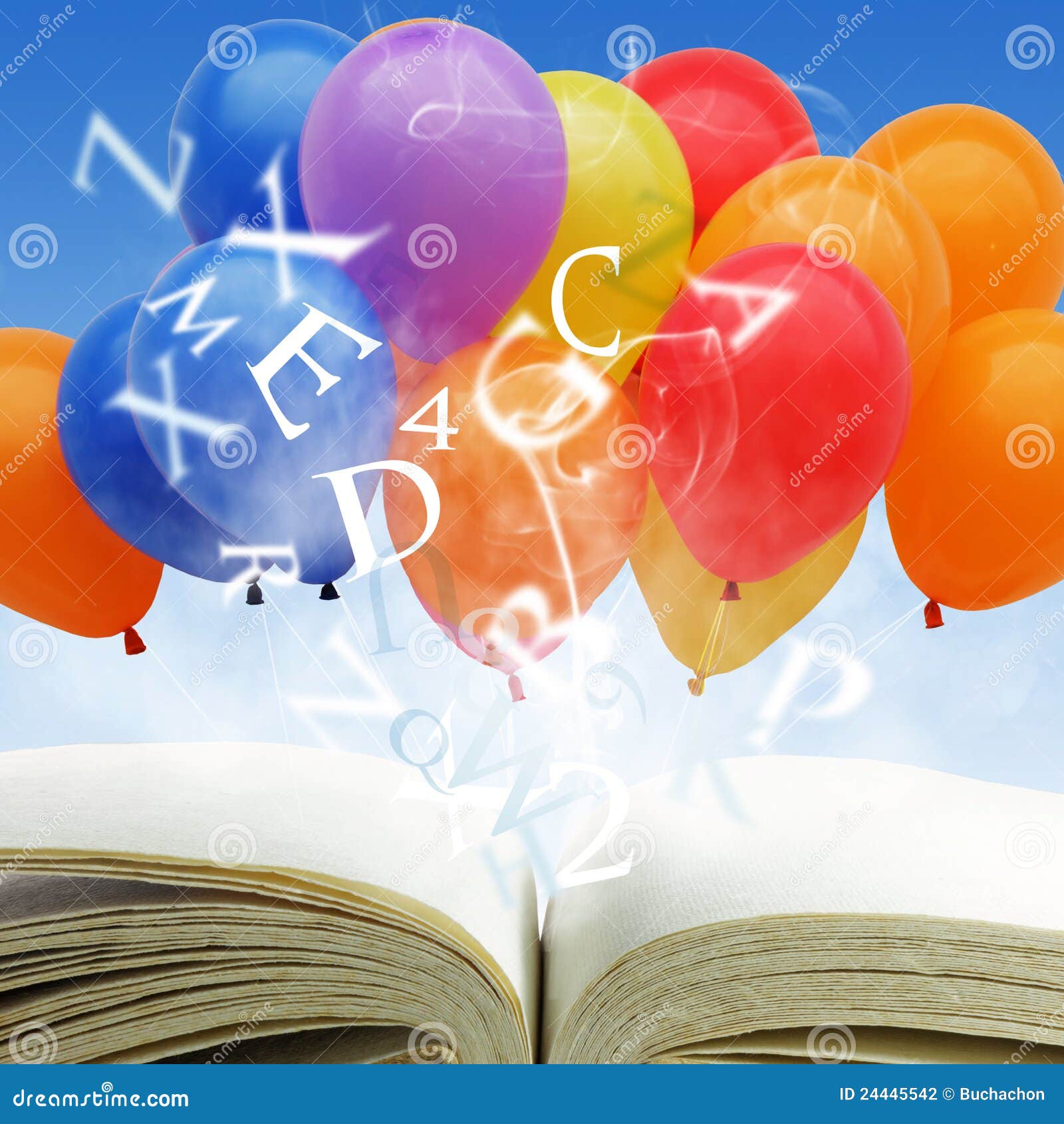 Open book stock photo. Image of colorful, backdrop, greeting - 24445542