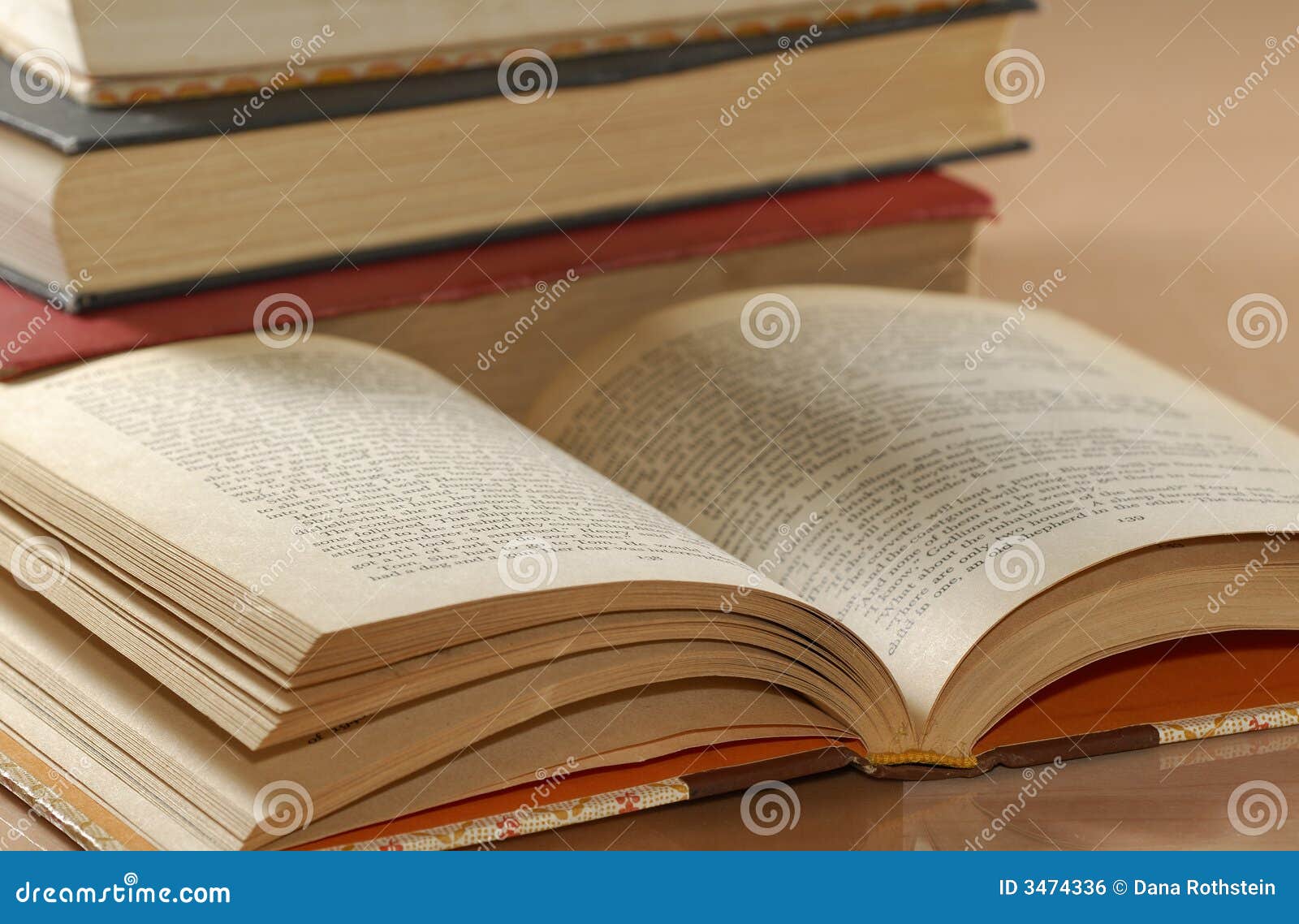 Open Book stock photo. Image of library, university, classroom - 3474336