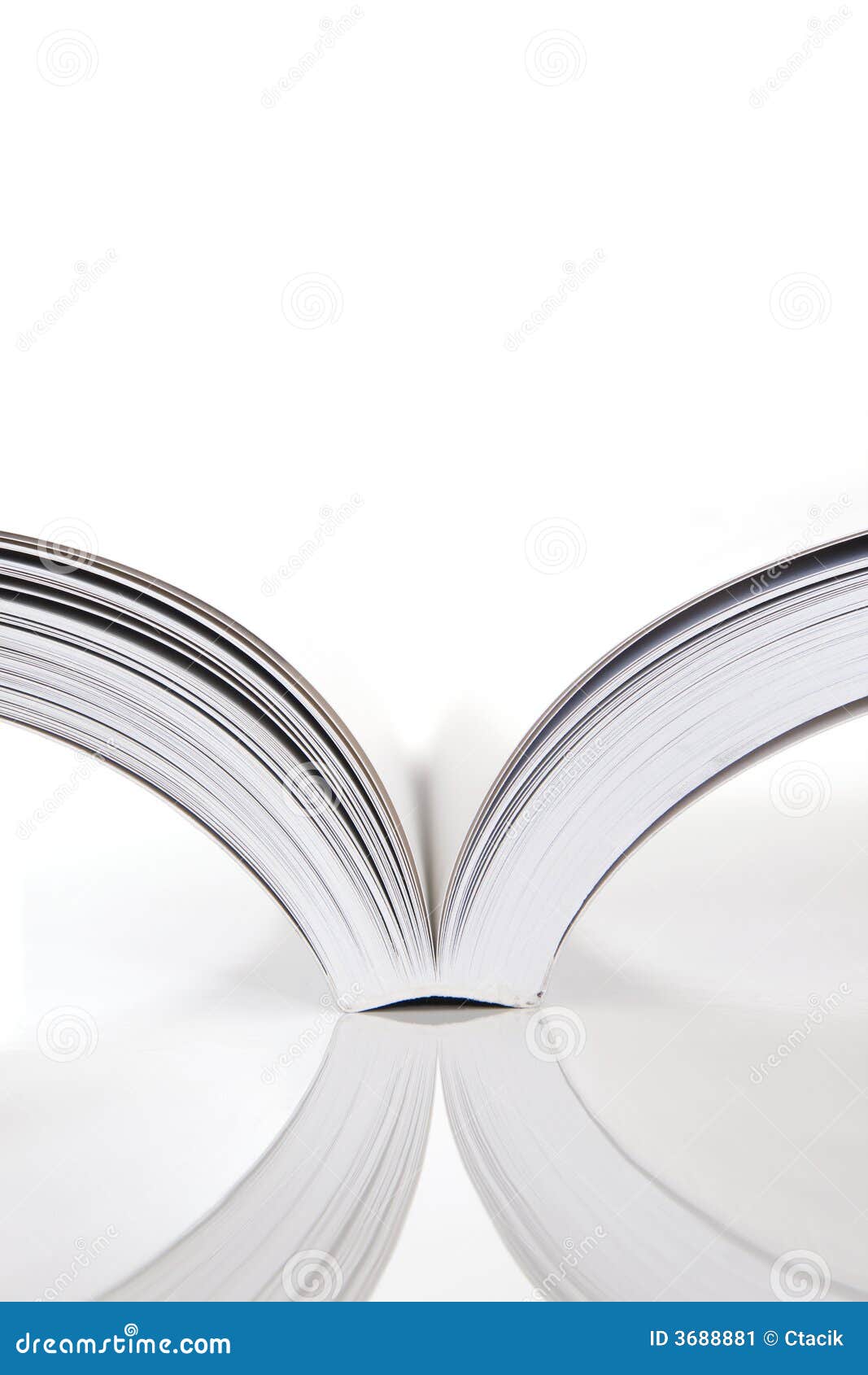 Open book stock image. Image of open, white, detail, print - 3688881