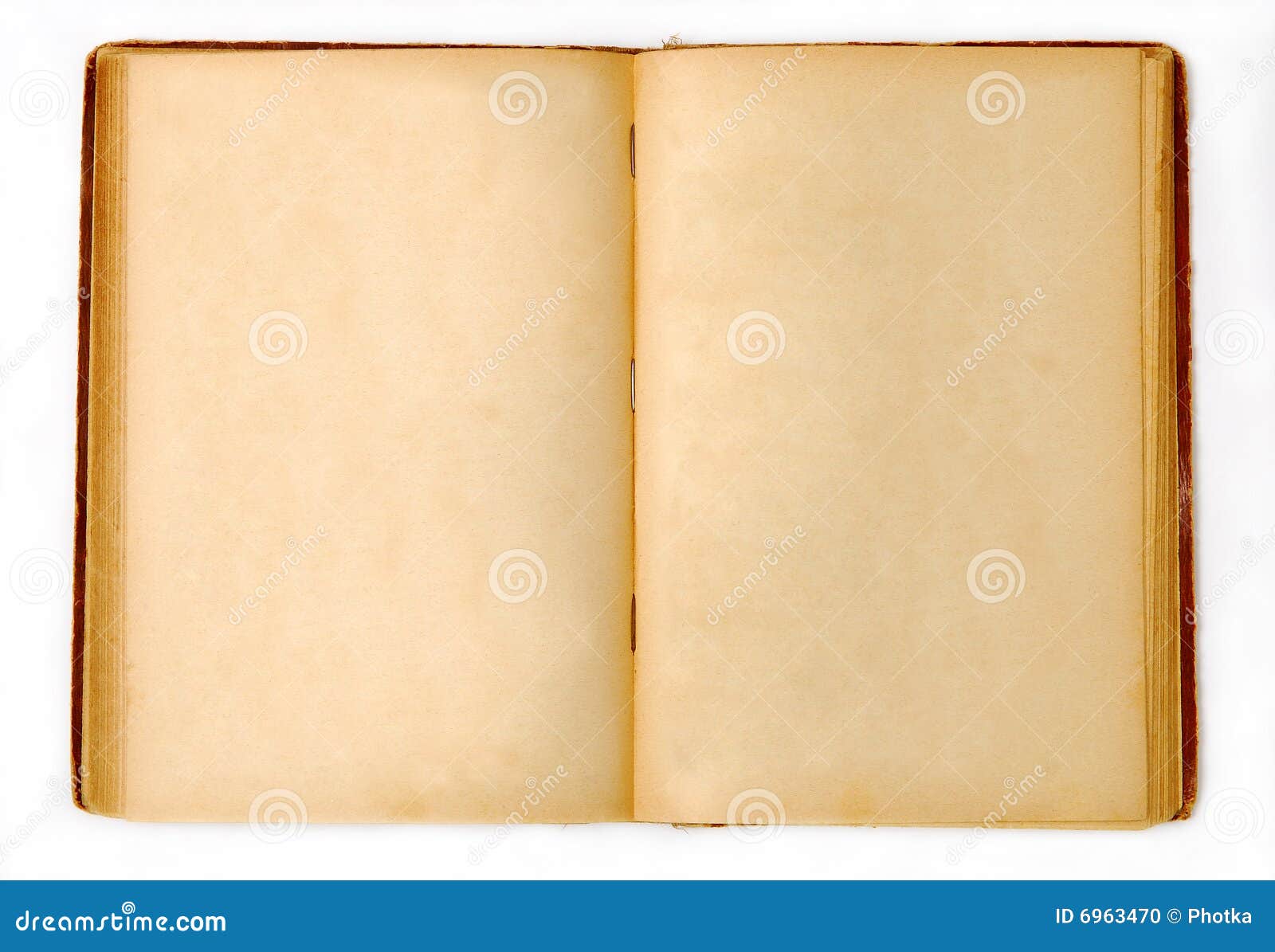 Open book stock photo. Image of open, aged, blank, retro - 6963470