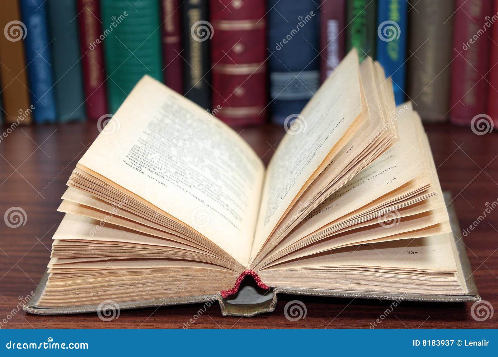 Open book stock image. Image of abreast, read, yellow - 8183937