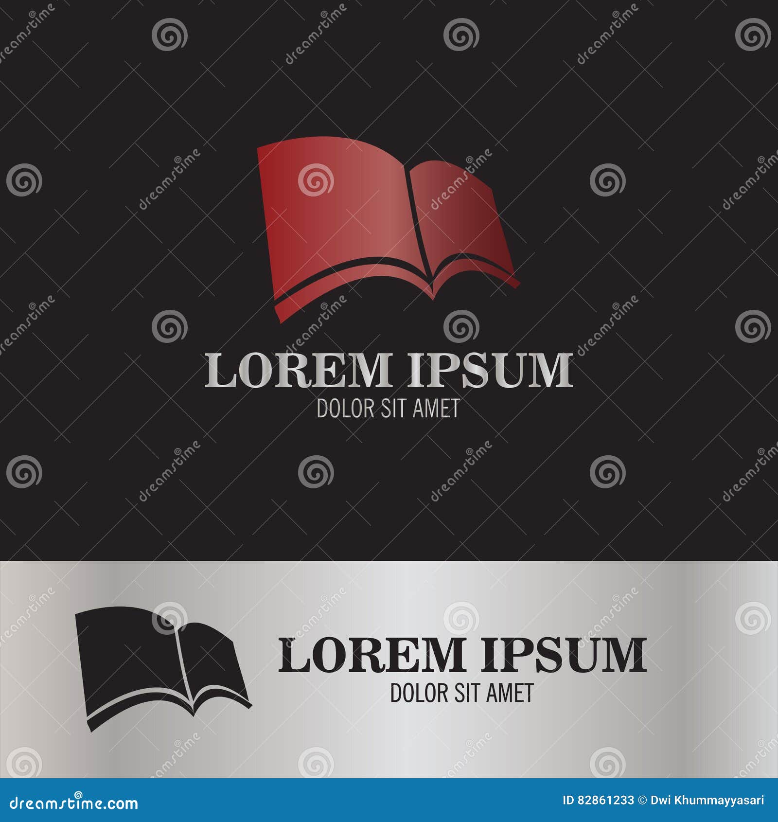 Open book abstract logo stock vector. Illustration of bookstore - 82861233