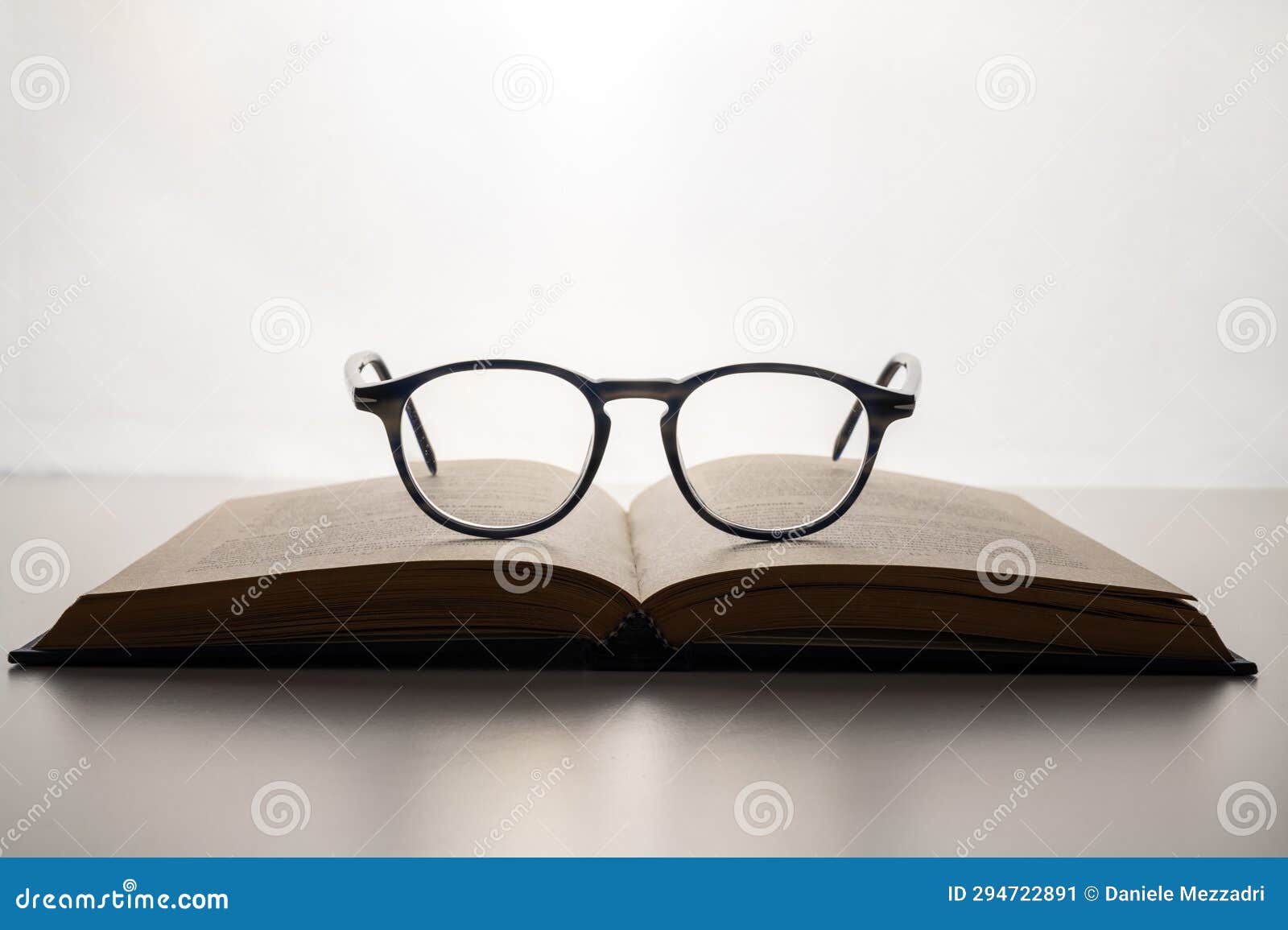 Open book, backlight. stock image. Image of figure, books - 294722891