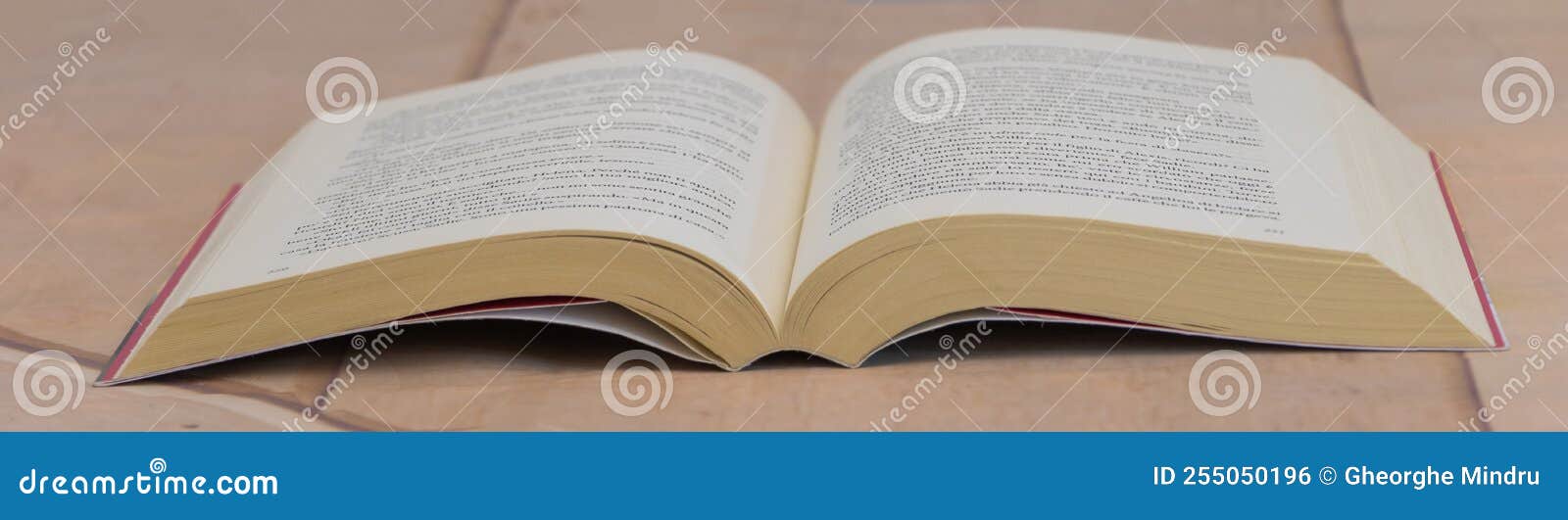 An Open Book - Banner for Your Web Site Stock Photo - Image of business ...