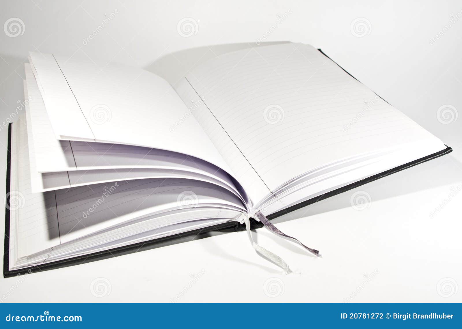 Open book with bookmarks stock photo. Image of book, bookbinder - 20781272