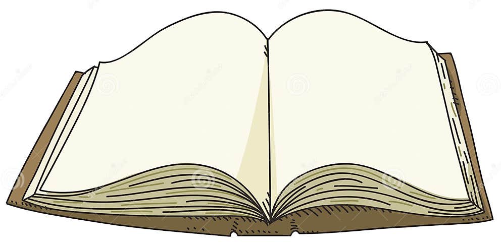 Open Book stock illustration. Illustration of cartoon - 36948727