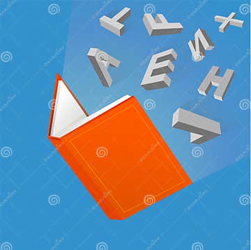 Open book cartoon drawing stock vector. Illustration of abstract - 59760440