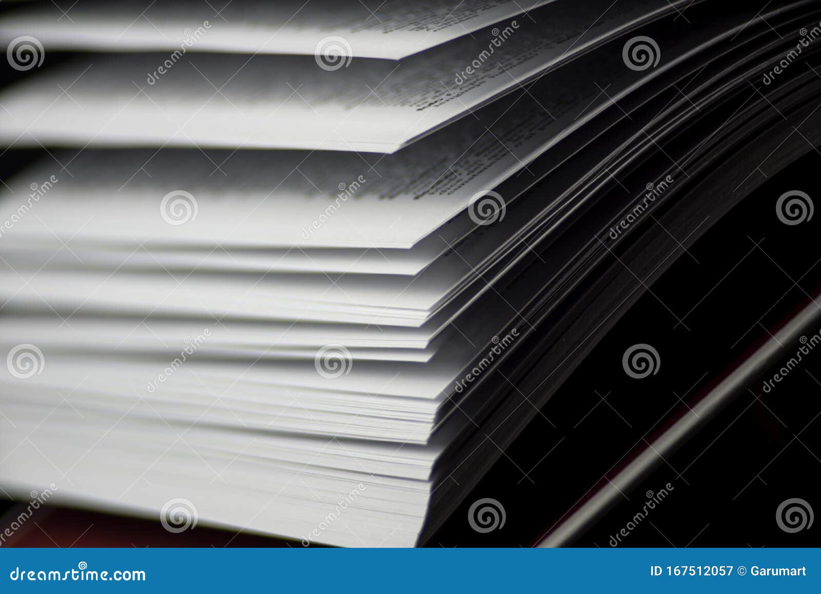 Open Book Close Up in a Corner Stock Image - Image of document, design ...