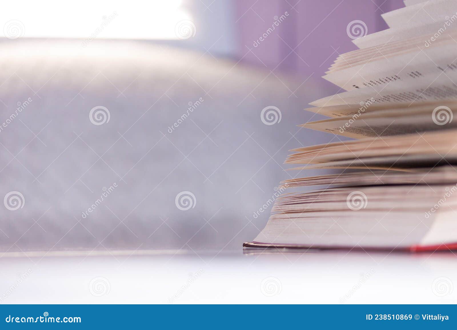 Open Book Close Up Pages. Study Concept Stock Image - Image of light ...