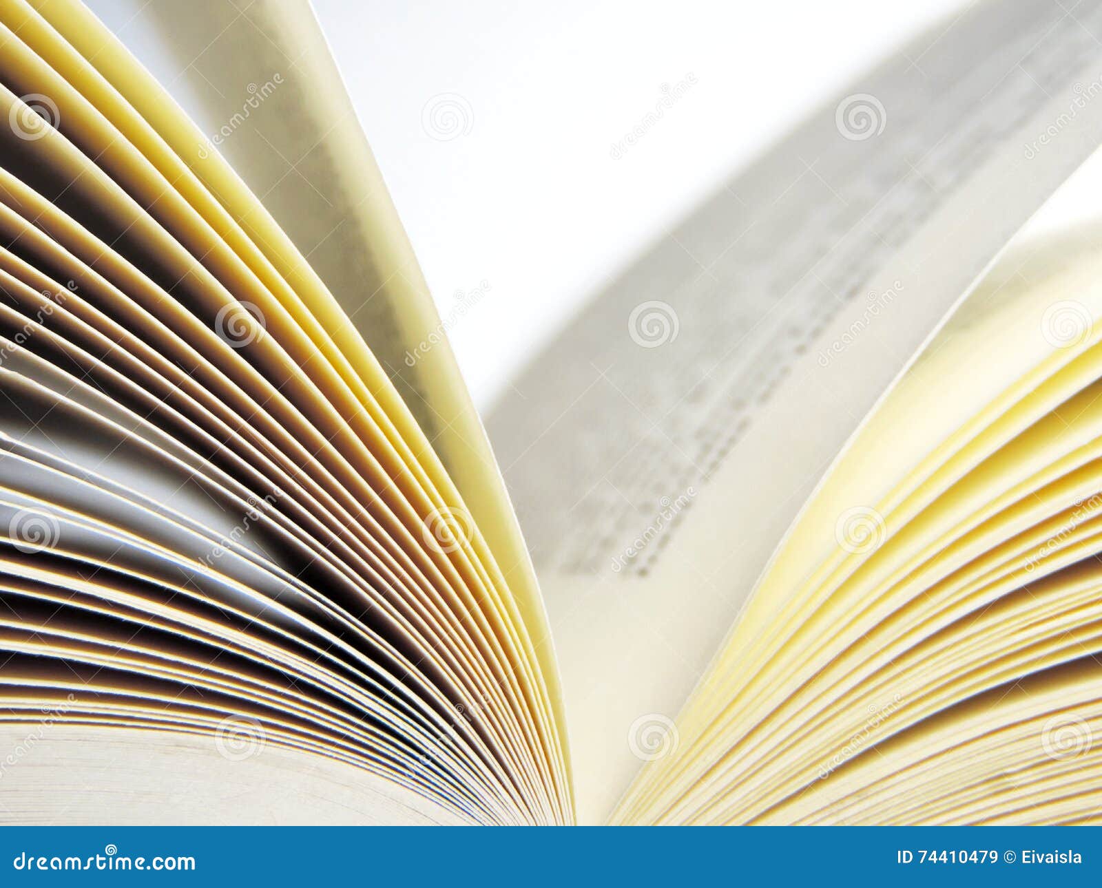 Open book, close up stock image. Image of office, open - 74410479