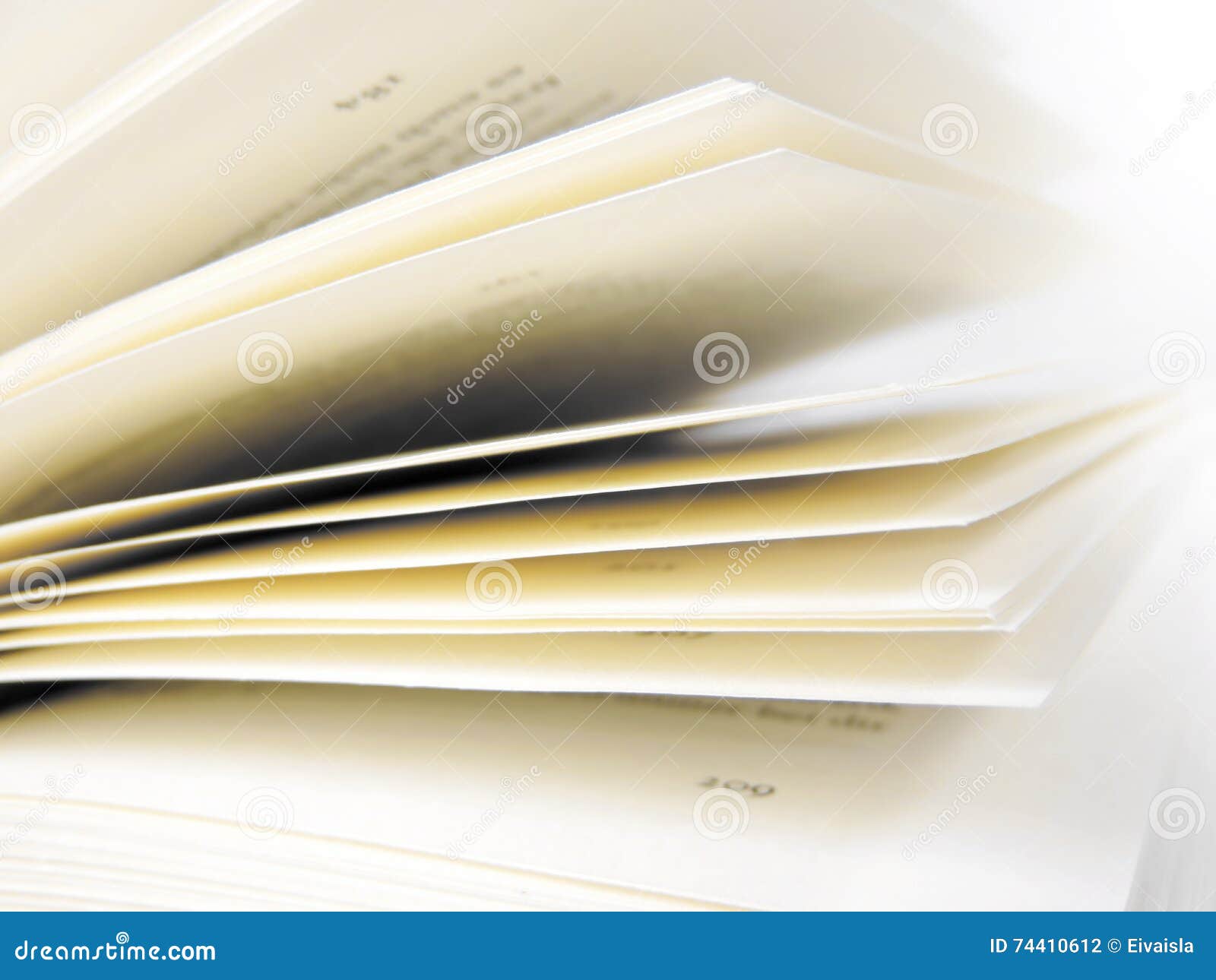 Open book, close up stock photo. Image of learning, objects - 74410612