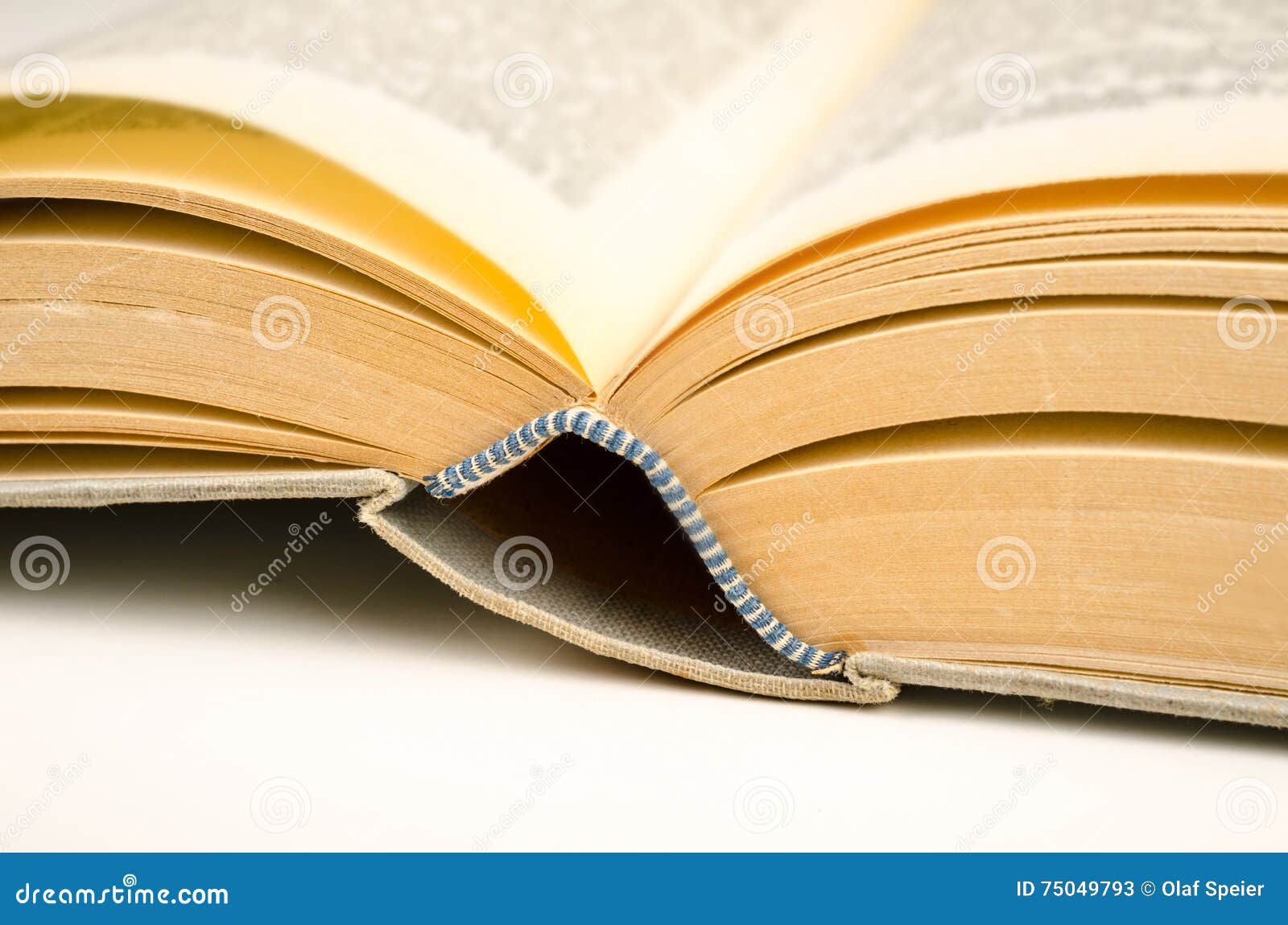 Open book stock image. Image of closeup, hardcover, text - 75049793