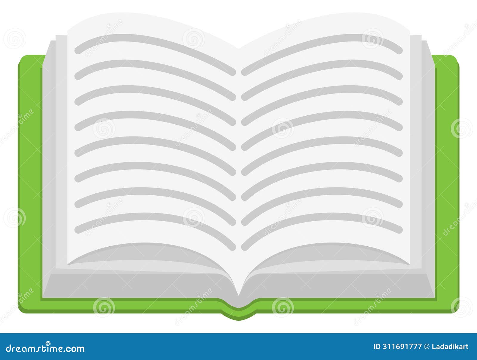 Open Book Color Icon. Reading and Studying Symbol Stock Vector ... Open Book Color Icon. Reading and Studying Symbol Stock Vector ...
