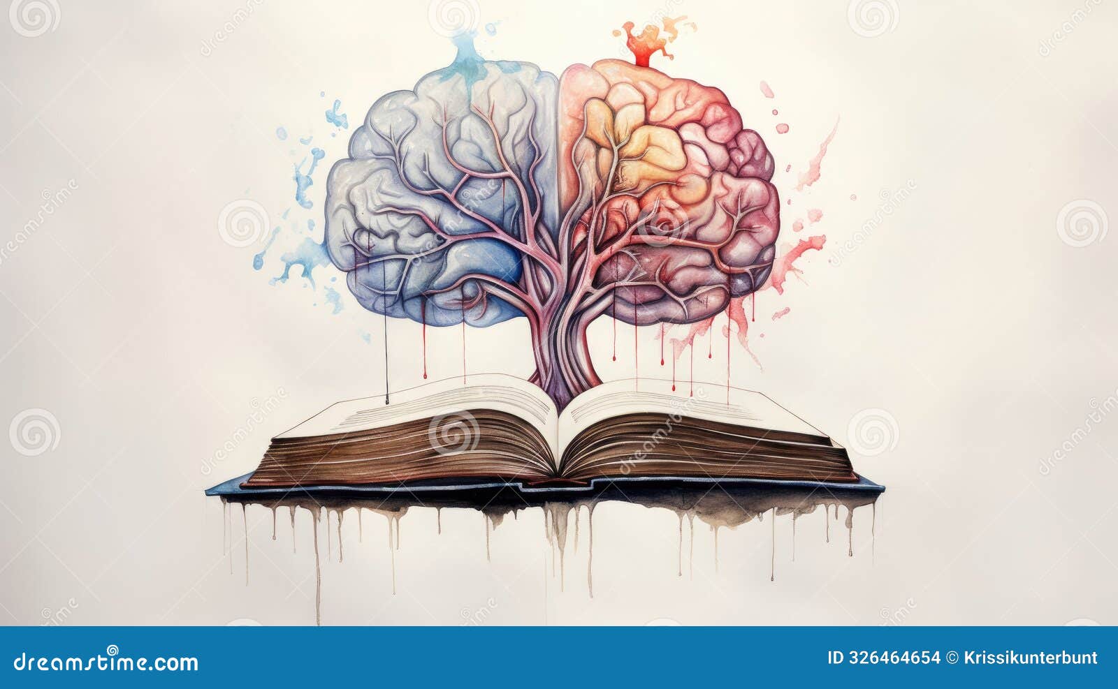 Colorful Brain Illustration, Cognitive Science, Educational Psychology ...
