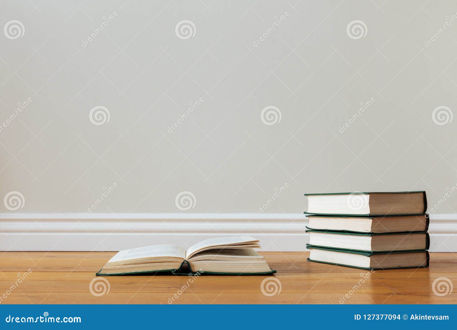 An open book on the floor stock photo. Image of literature - 127377094