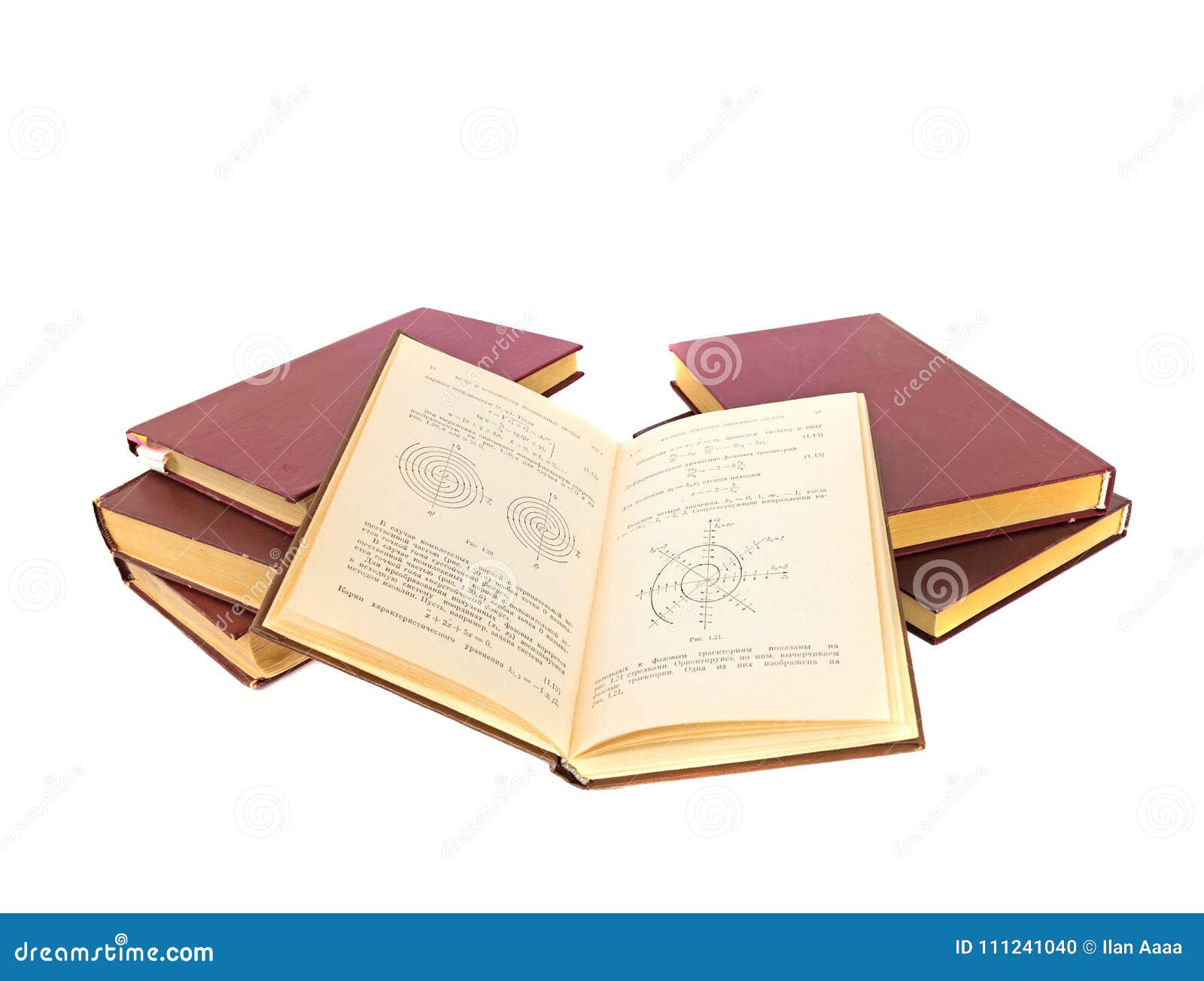 An Open Book on a Group of Books, Study, Study Stock Photo - Image of ...