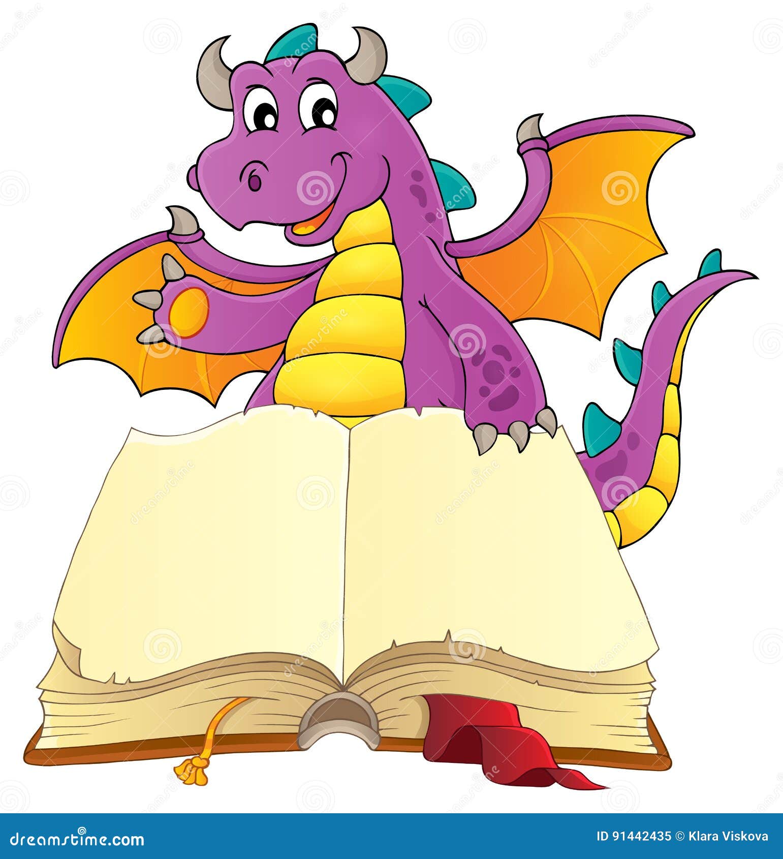 Happy Dragon Royalty-Free Stock Image | CartoonDealer.com #22362268
