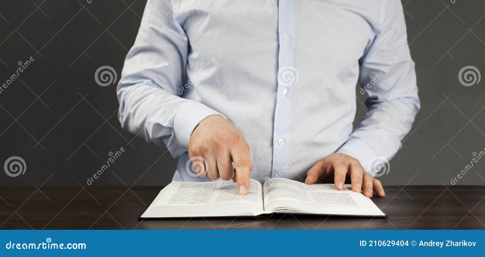 Scripture Reading With Magnify Glass Stock Photography | CartoonDealer ...