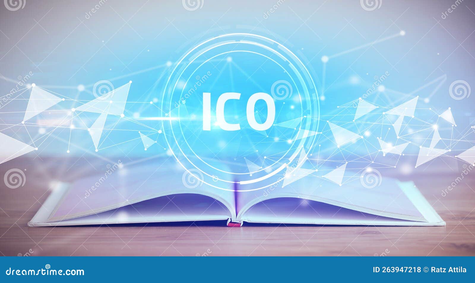 Open Book with Abbreviation Concept Stock Photo - Image of concept ...