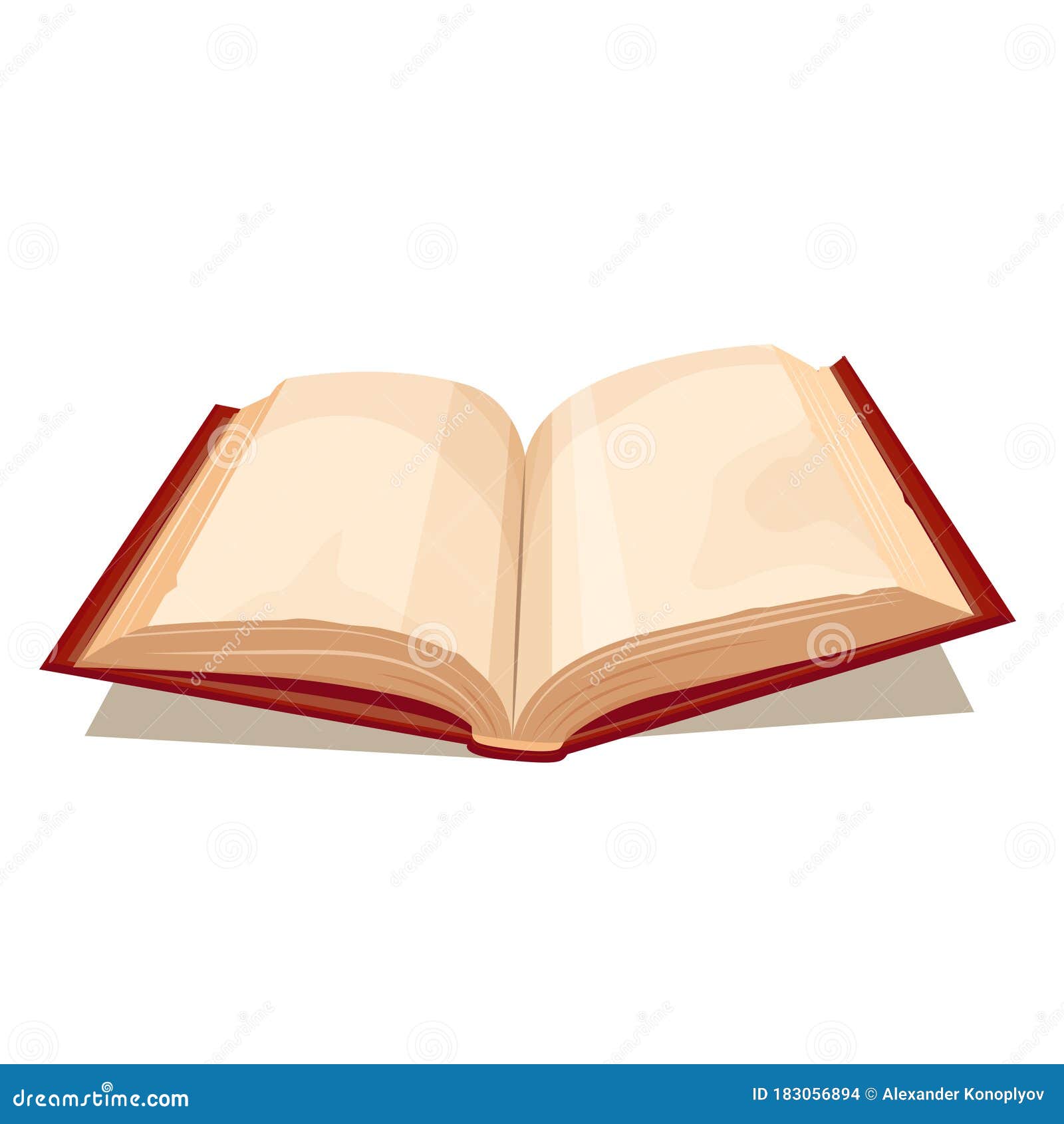 Open Book Icon, Document and School Information Stock Vector ...