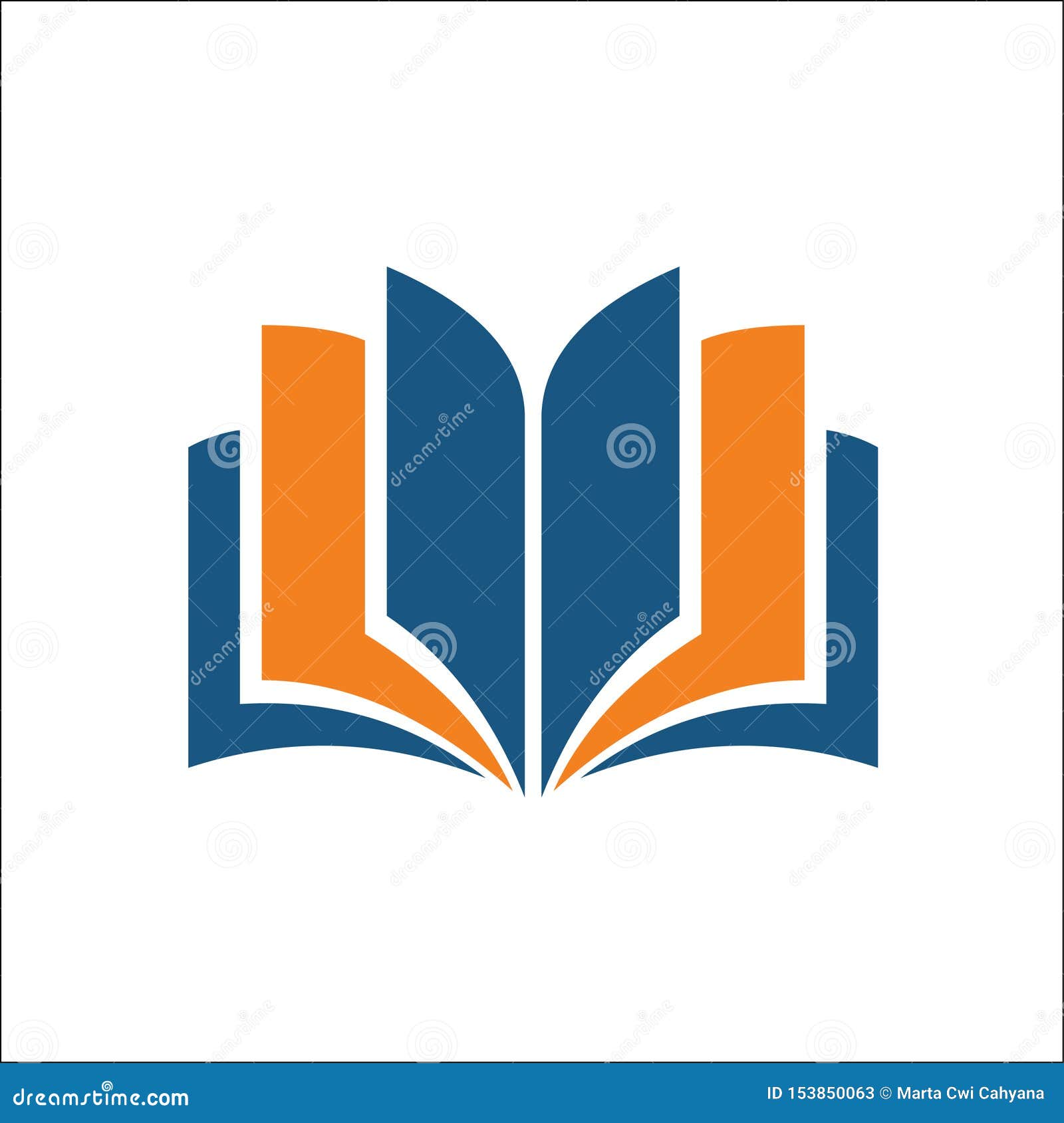 Open Book Icon. Simple Illustration of Open Book Vector Icon for Web ...