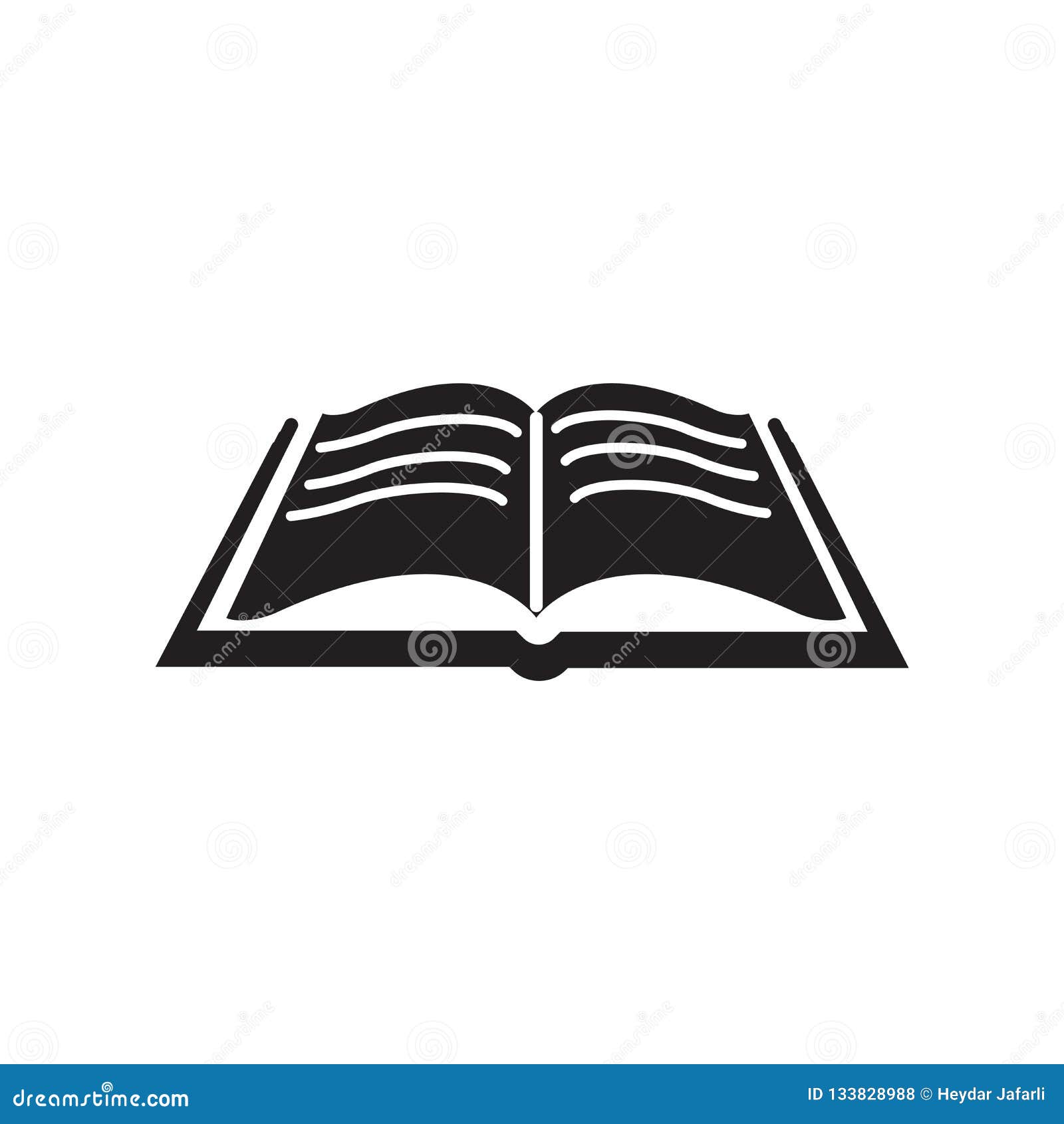 Open Book Icon Vector Sign and Symbol Isolated on White Background ... Open Book Icon Vector Sign and Symbol Isolated on White Background ...