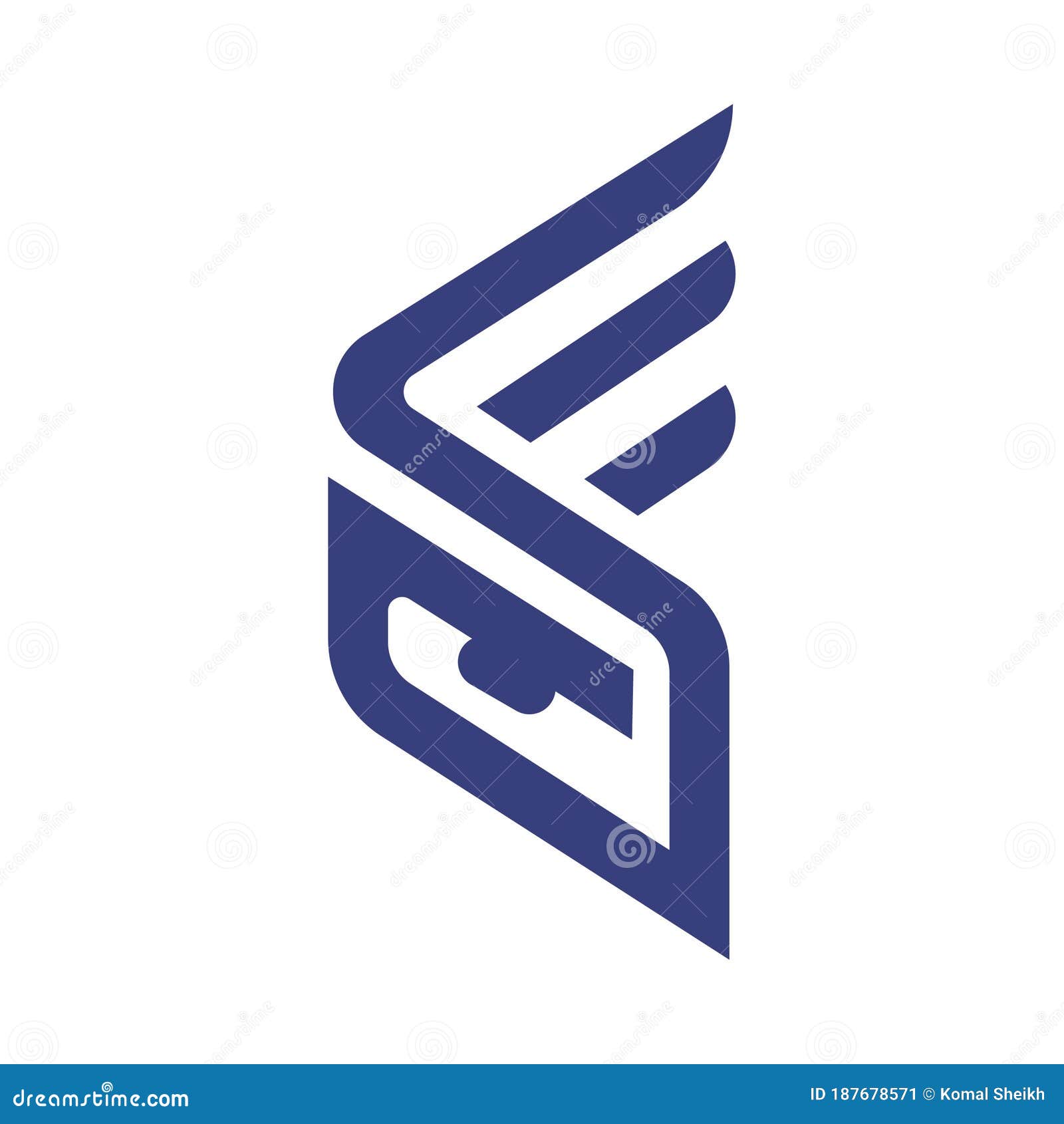 Open Book Illustration Educational Logo Stock Vector - Illustration of ...