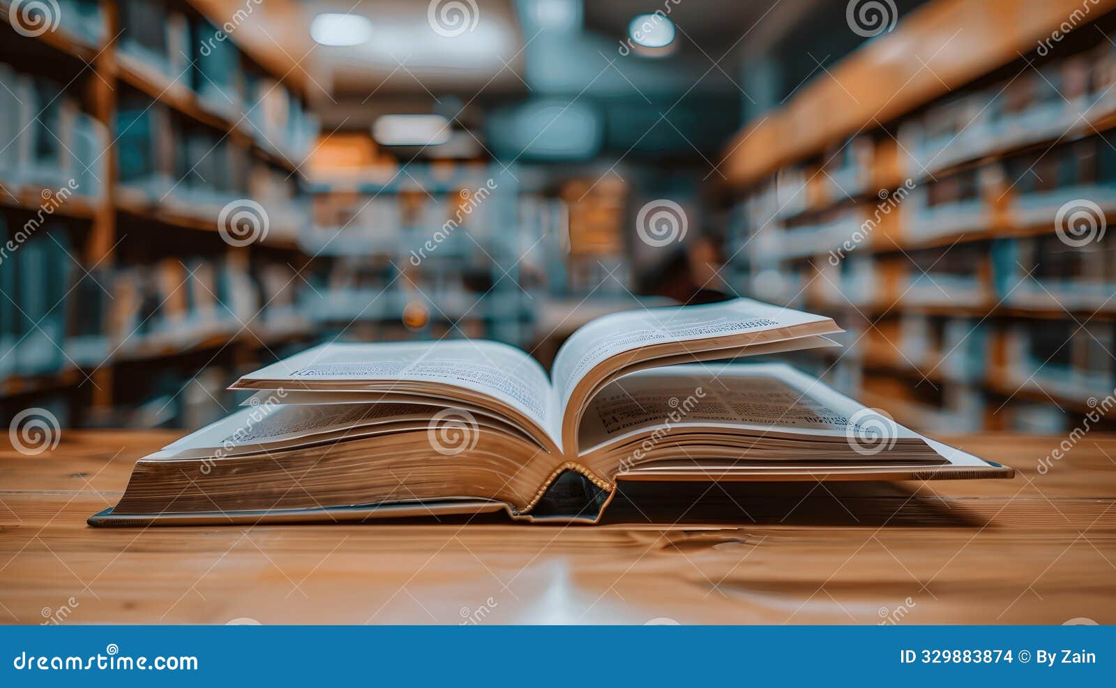 Open Book on Library Table Knowledge Learning Study Environment and ...