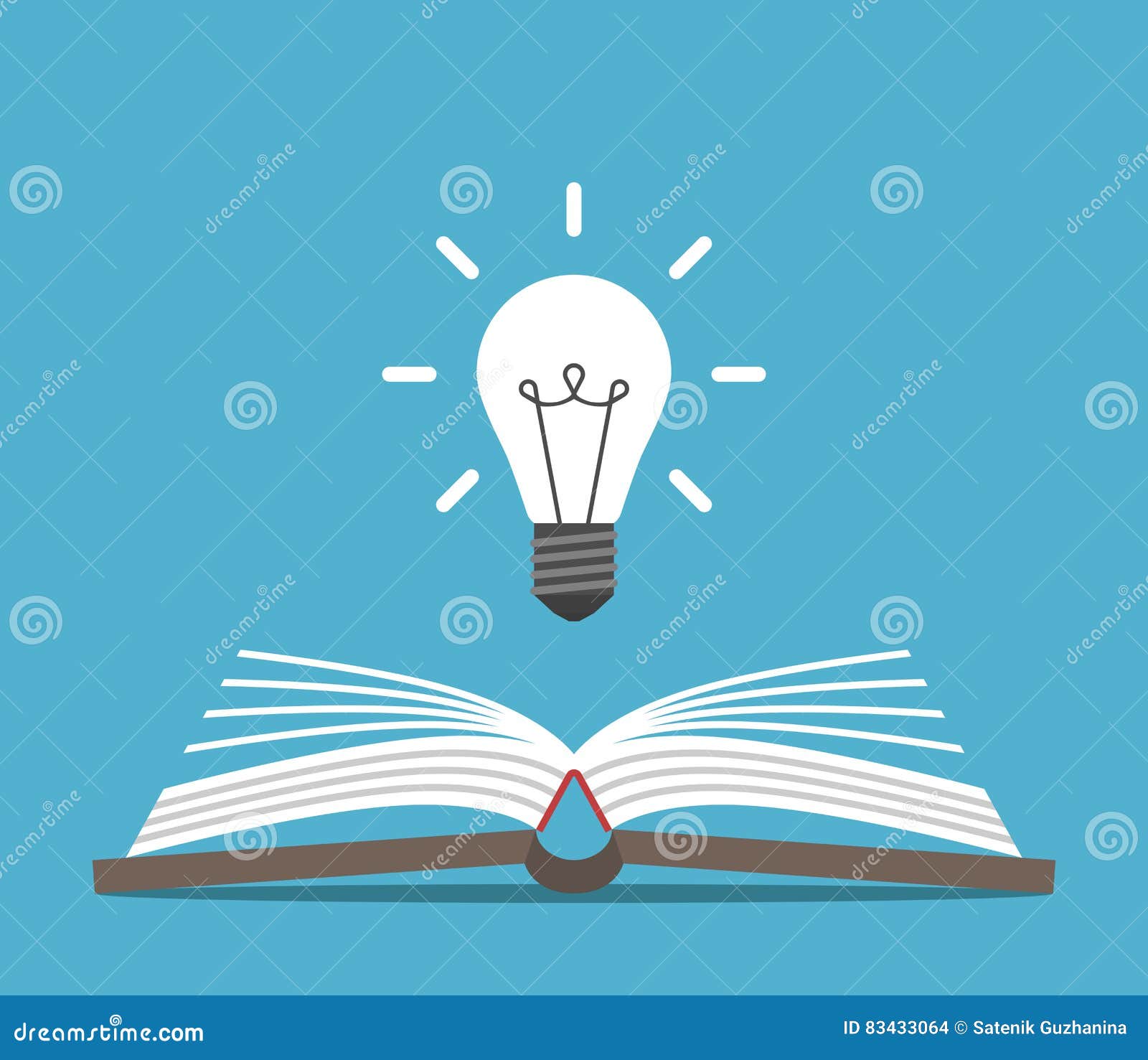 Open book and lightbulb stock vector. Illustration of page - 83433064 Open book and lightbulb stock vector. Illustration of page - 83433064