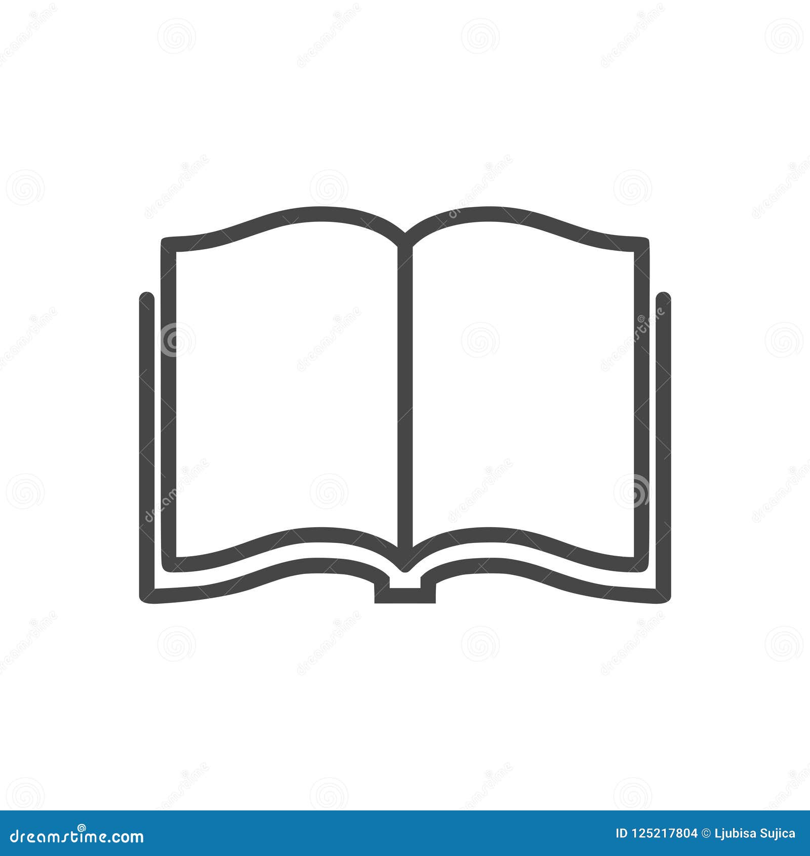 Open Book Logo, Book Icon, Simple Vector Logo Stock Vector ... Open Book Logo, Book Icon, Simple Vector Logo Stock Vector ...