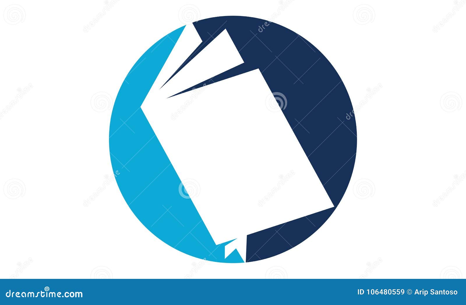 Open Book Logo Design Template Stock Vector - Illustration of geography ...