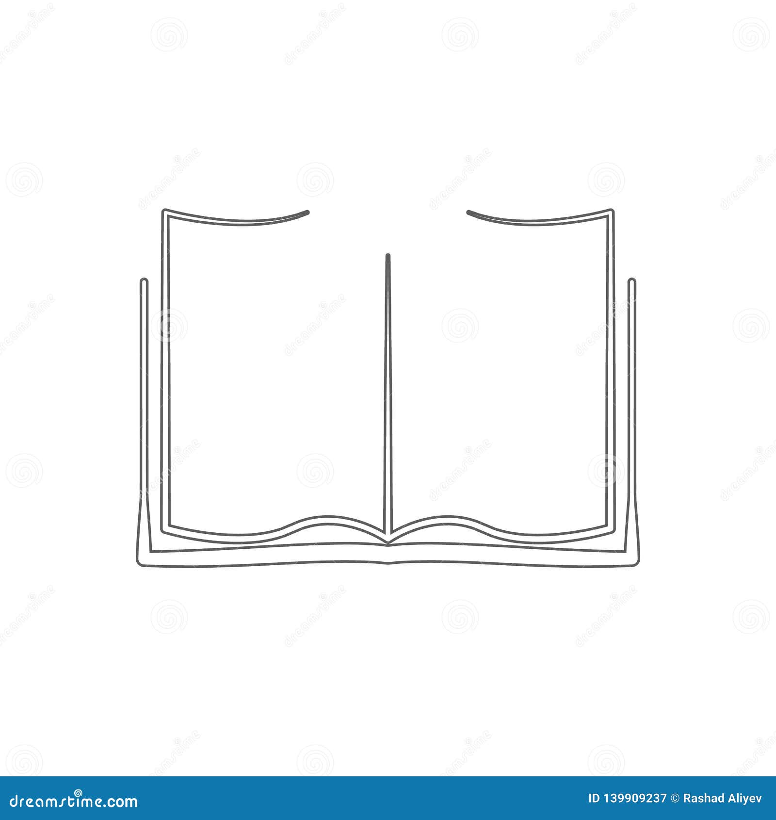 Open Book Logo Icon. Element of Education for Mobile Concept and Web ...