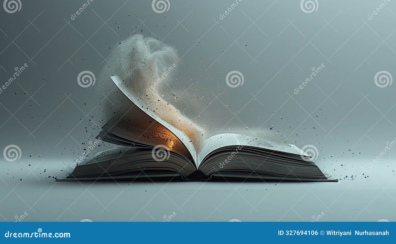Magic Book Explosion stock illustration. Illustration of explosion ...