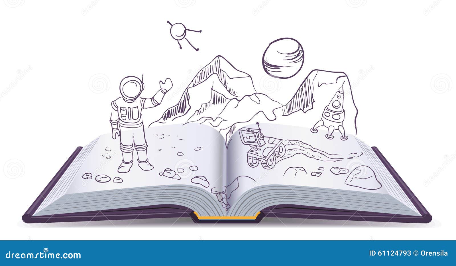 Fiction Book Clipart