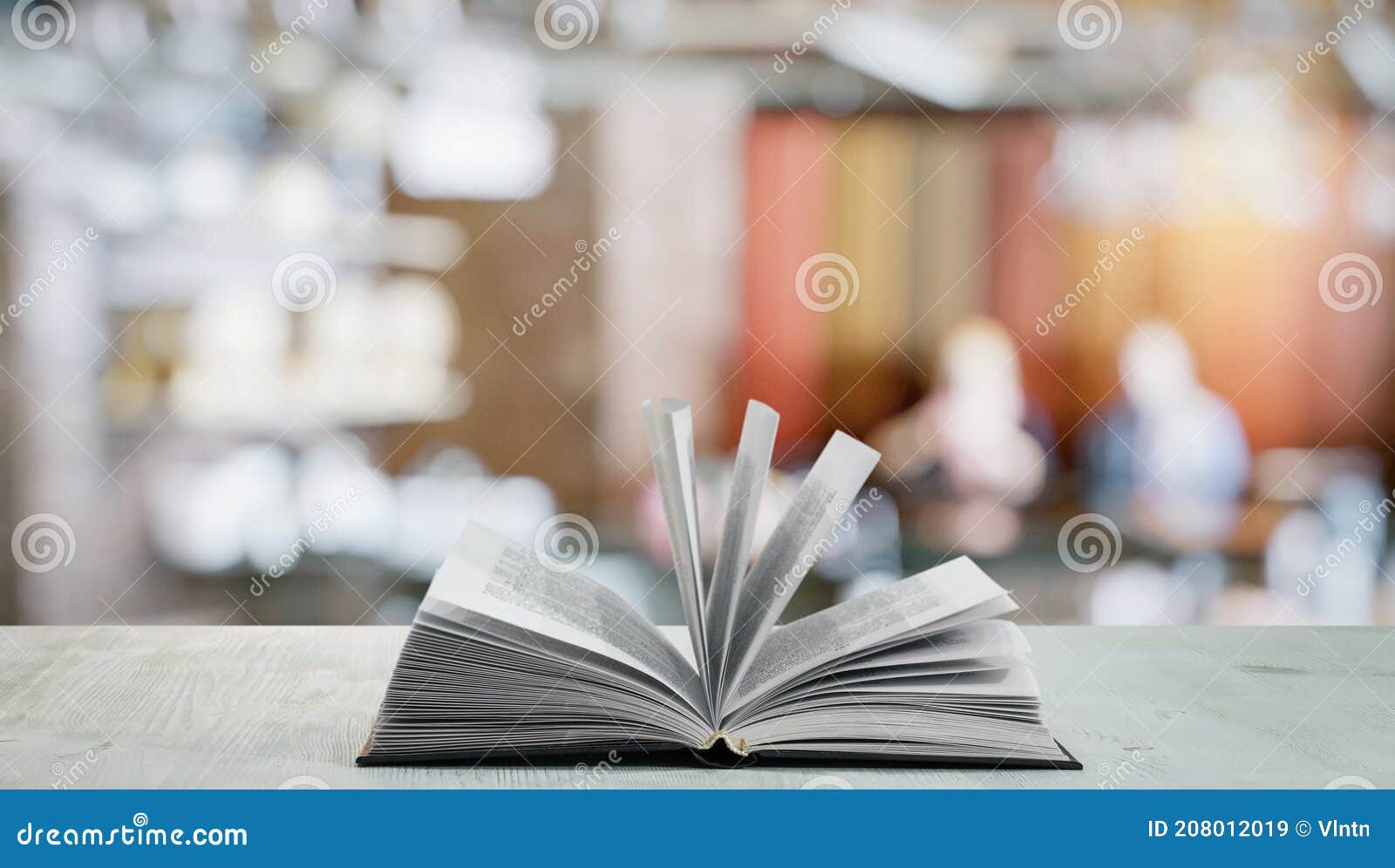 Open book in a night club stock image. Image of restaurant - 208012019