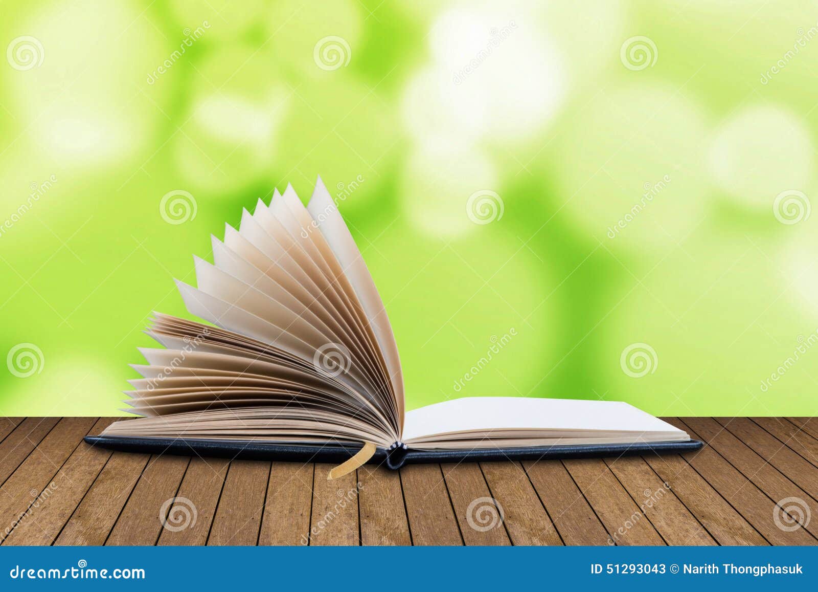 Open Book, Note Lists of Pages on Move Stock Image - Image of note ...