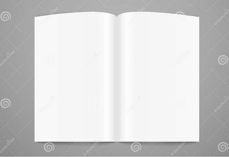 Open book page template stock vector. Illustration of template - 109136724