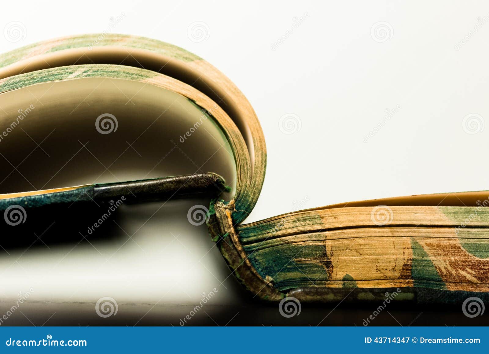 Open Book with Pages stock image. Image of reading, leather - 43714347