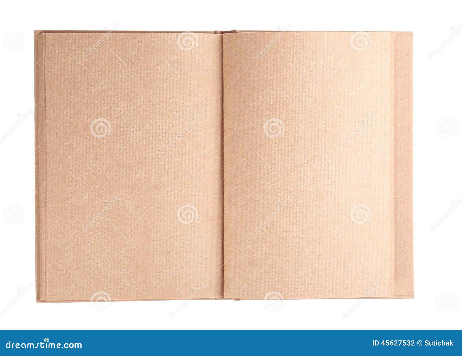 Open book paper blank page stock photo. Image of study - 45627532
