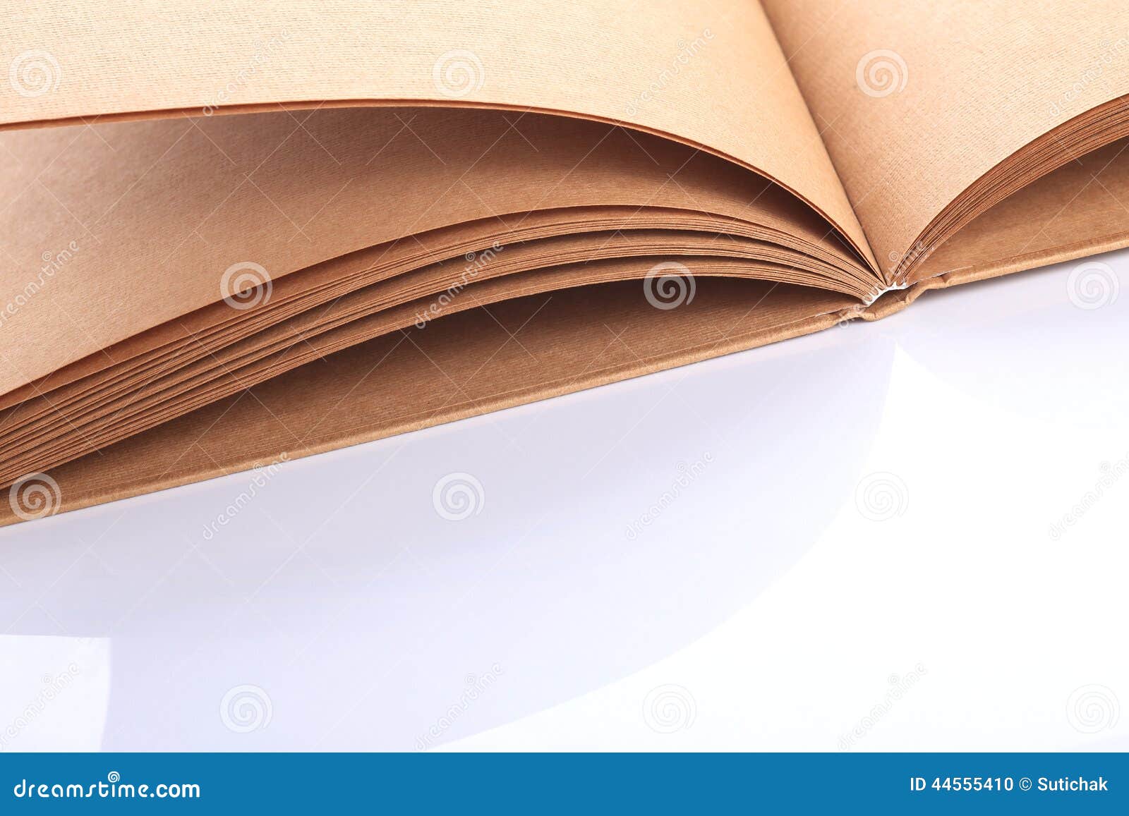 Open Book Paper Blank Rough Texture Stock Photo - Image of knowledge ...