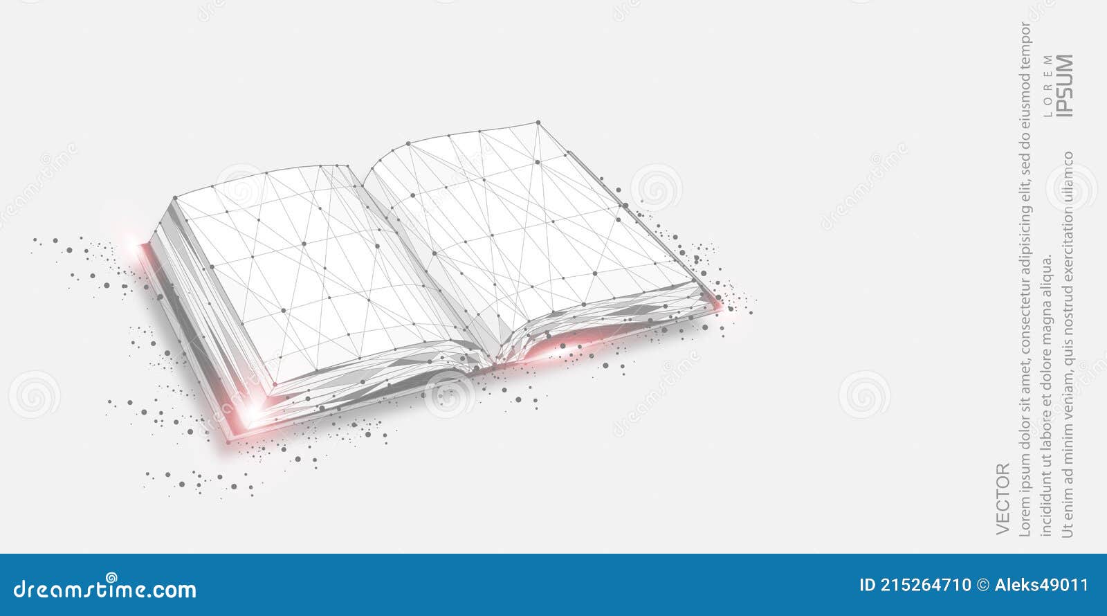 Open Book.Polygonal Book.Educational Concept.White Sheet of Paper ...