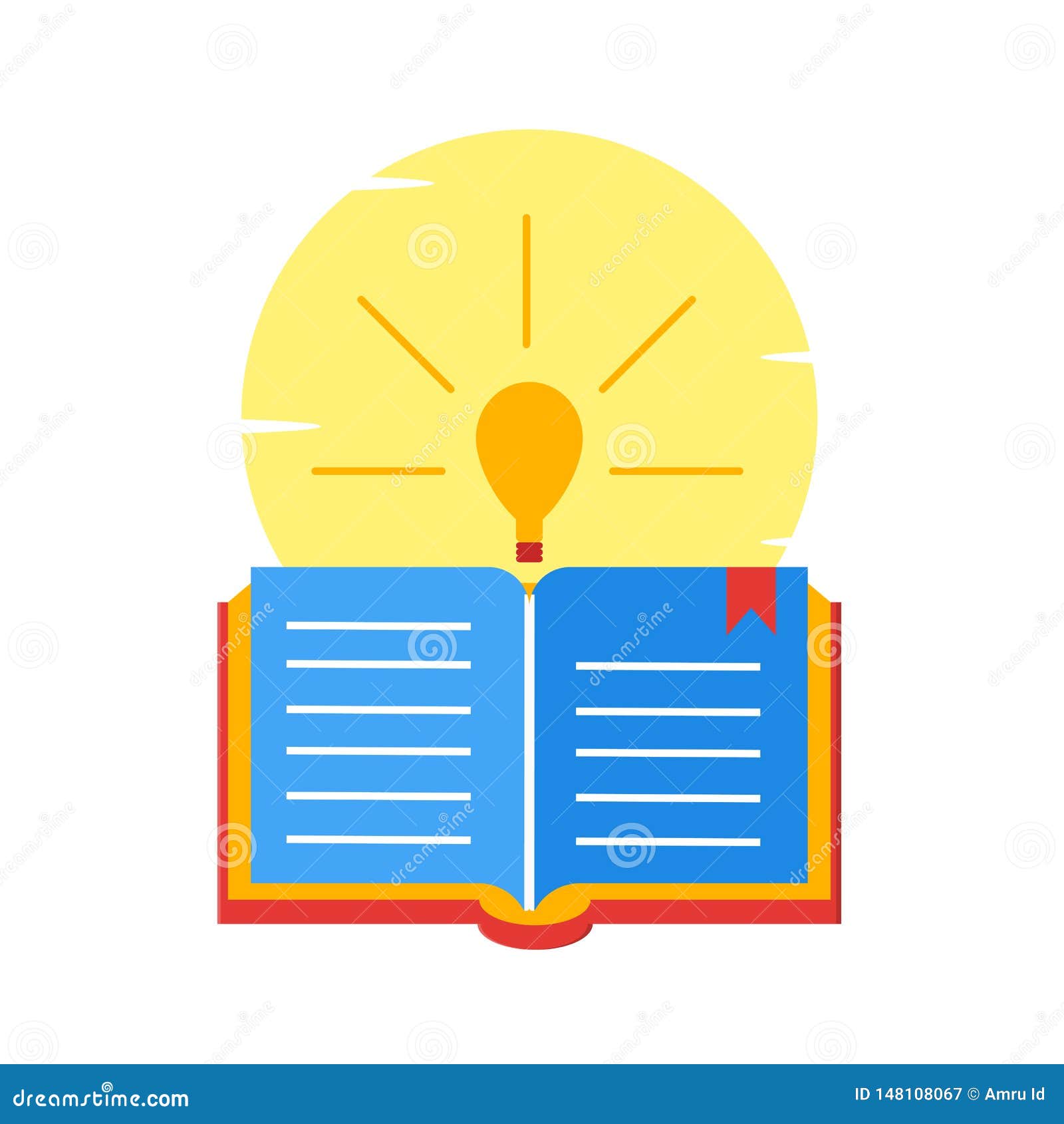 Open Book, Reading, Education, Lamp, Open Knowledge Illustration ... Open Book, Reading, Education, Lamp, Open Knowledge Illustration ...