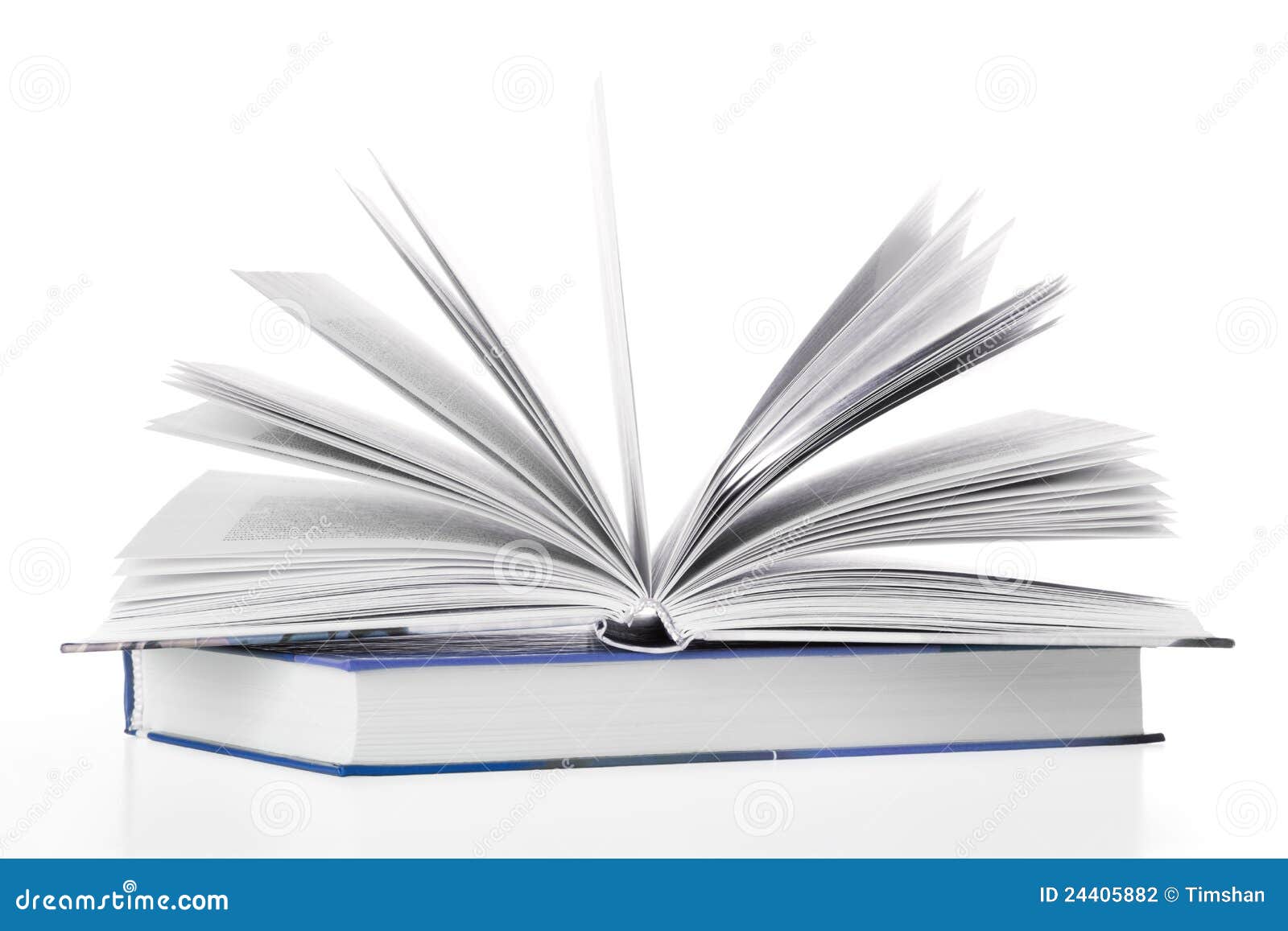 Open Book Resting on Close Book Stock Photo - Image of encyclopedia ...