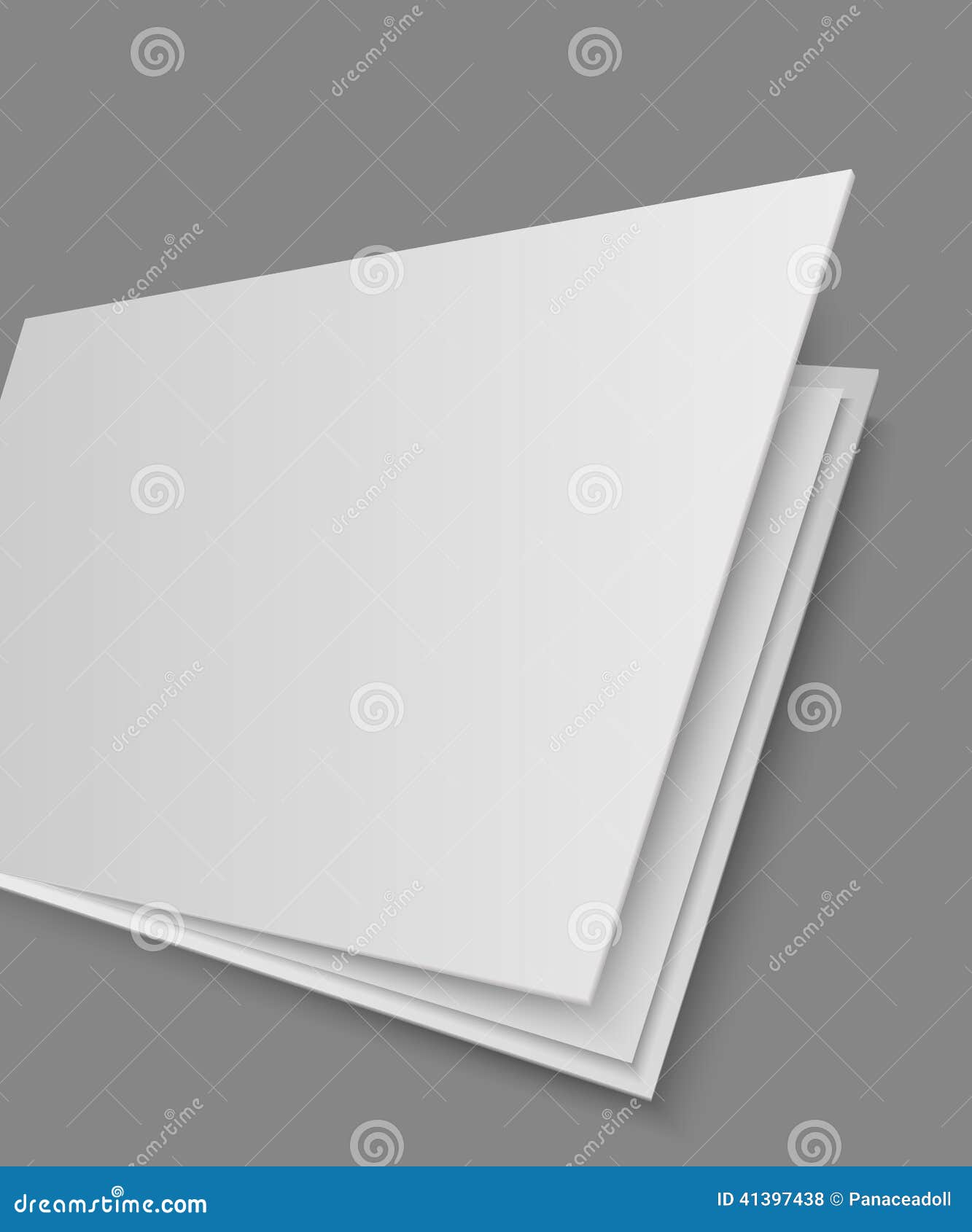 Open Book S Page on Gray Background Stock Vector - Illustration of ...